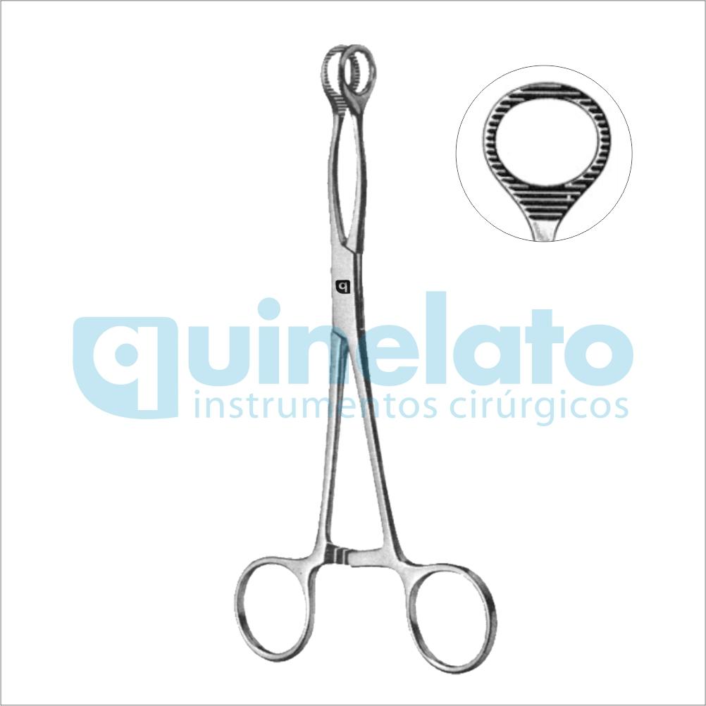 Pinça Collin Oval 19 cm - Quinelato